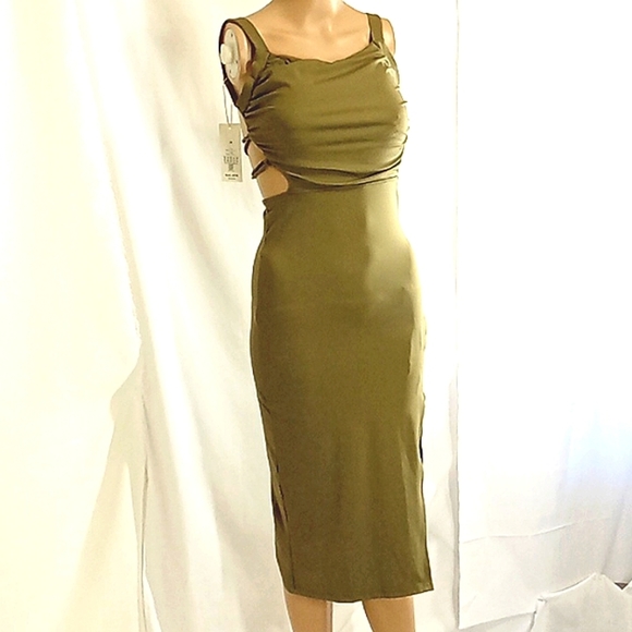 HALARA | Other | Halara Xs Extra Small Dress Women New Olive Navy Green ...
